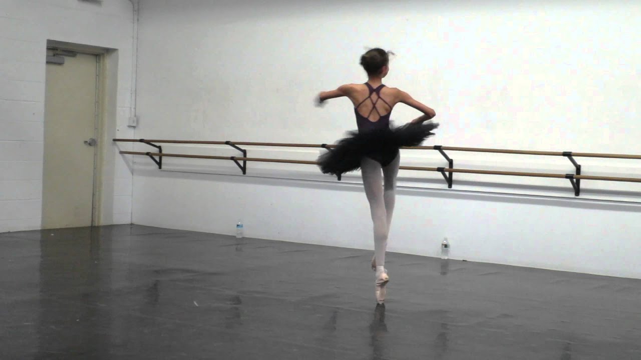 Victoria Crow - ballet practice - YouTube