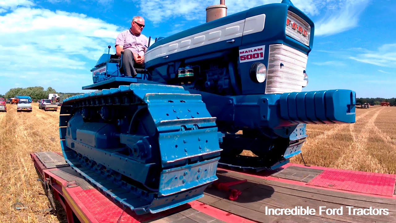 1969 Ford Mailam 5001 4.2 Litre 4-Cyl Diesel Crawler Tractor (65 HP ...