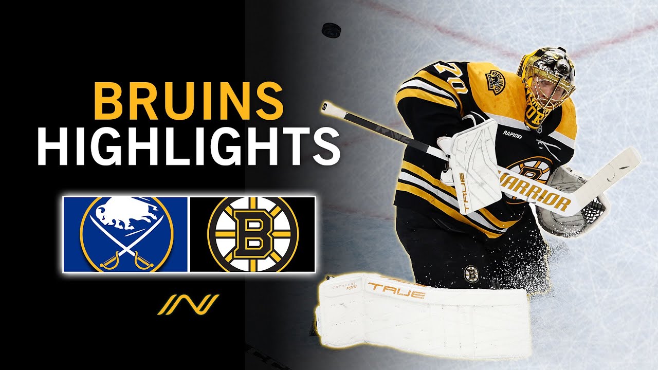 Bruins Highlights: Boston Defeats Buffalo with Late Goal - YouTube