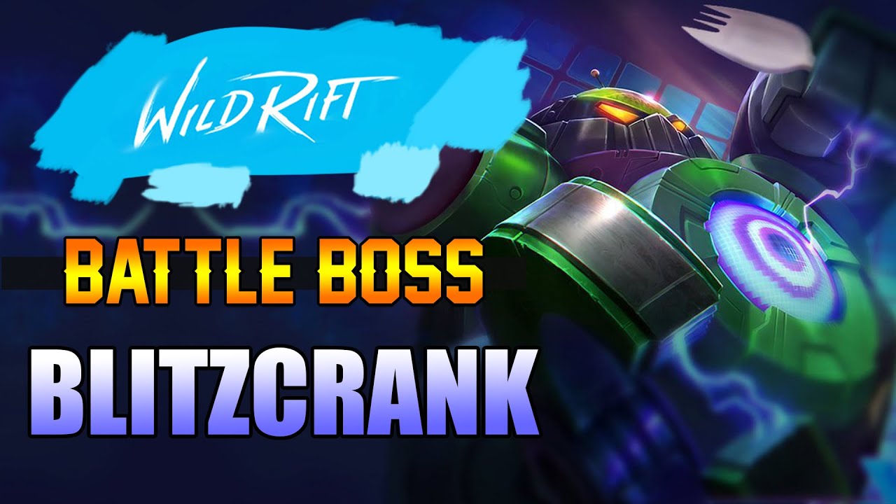BATTLE BOSS SKIN GAME PLAY - BLITZCRANK - YouTube