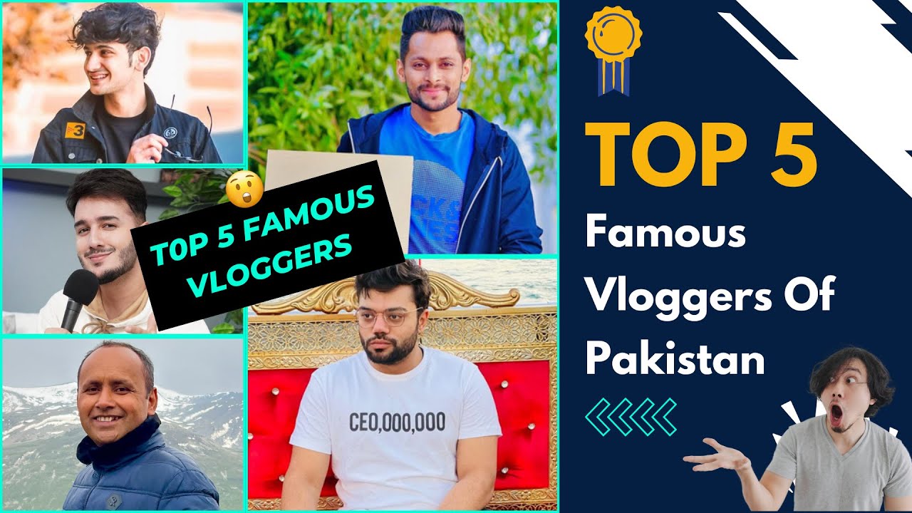 Top 5 Pakistani Vloggers | #duckybhai |#maazsafder | #youtuber | #vlogs ...