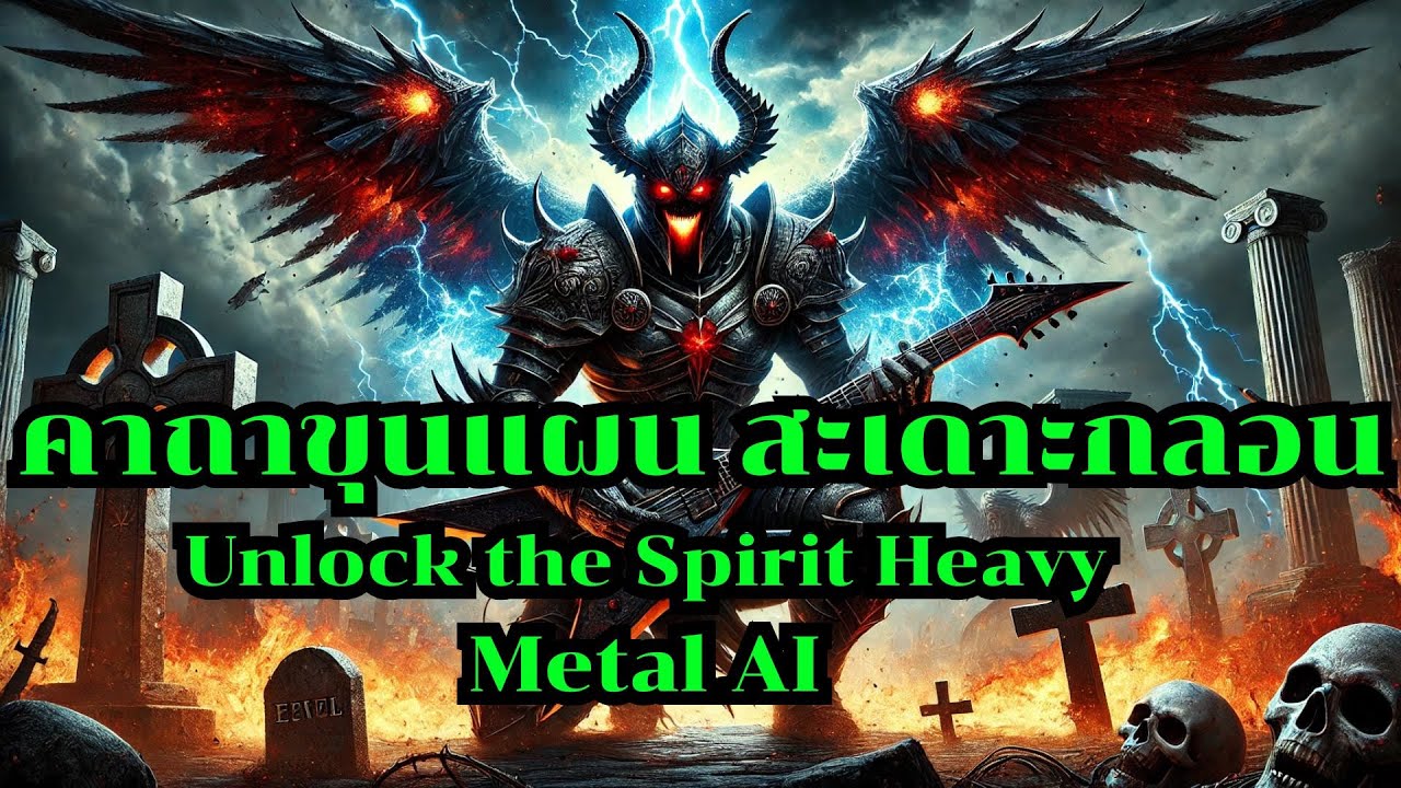 ขุนแผน สะเดาะกลอน Unlock the Spirit Heavy Metal AI - YouTube
