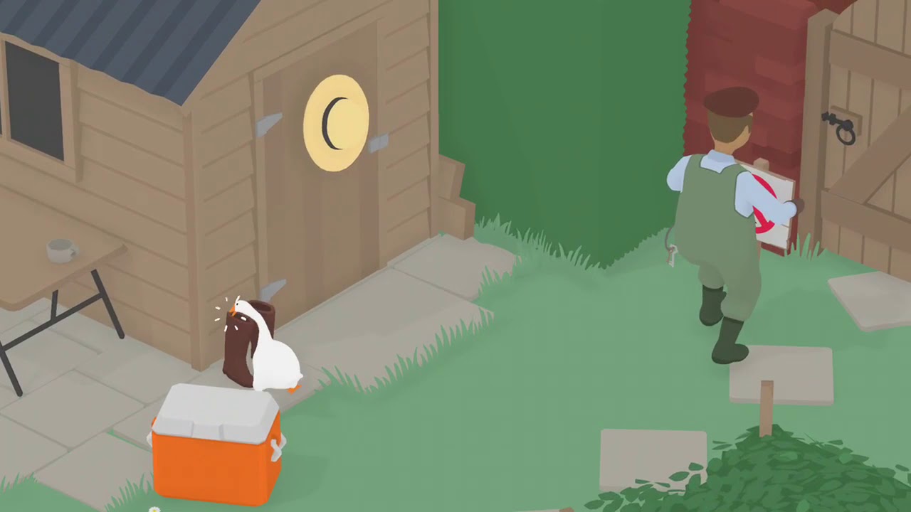 Watch out for the goose - YouTube