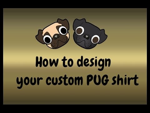 How to make a pug shirt from scratch! [+video]