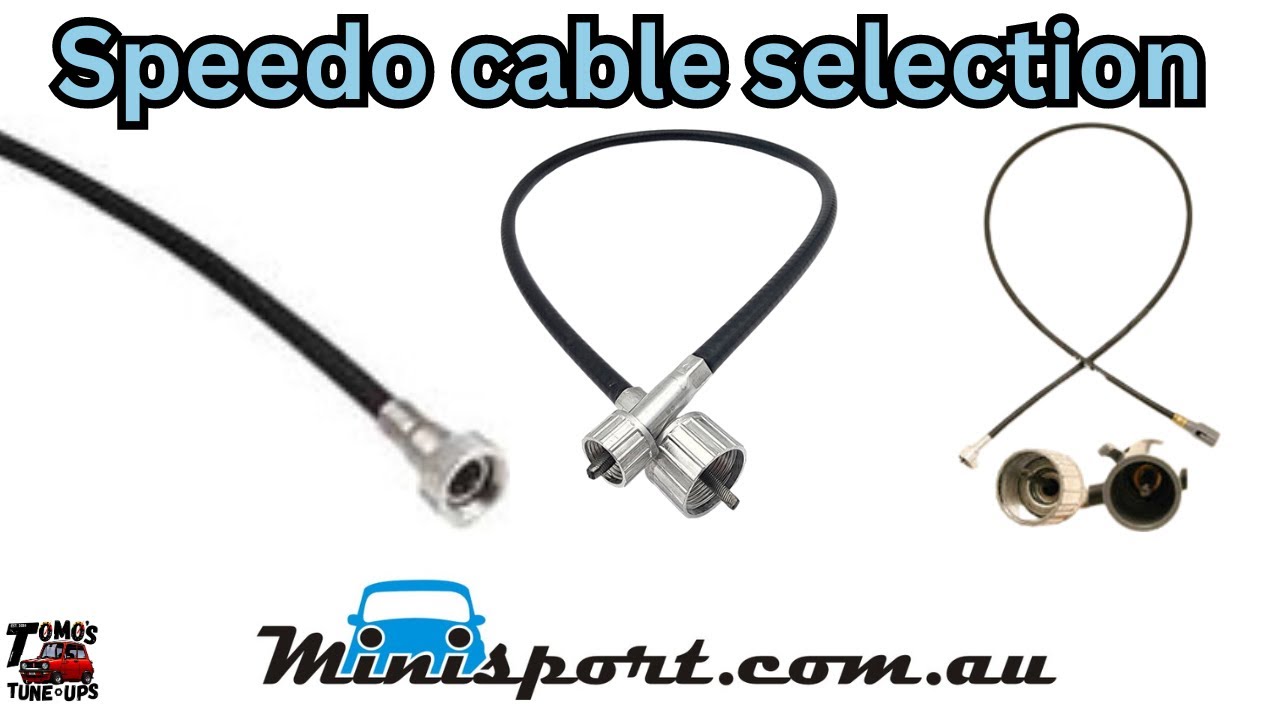 Minisport - Speedo Cables - Classic Mini Parts - YouTube