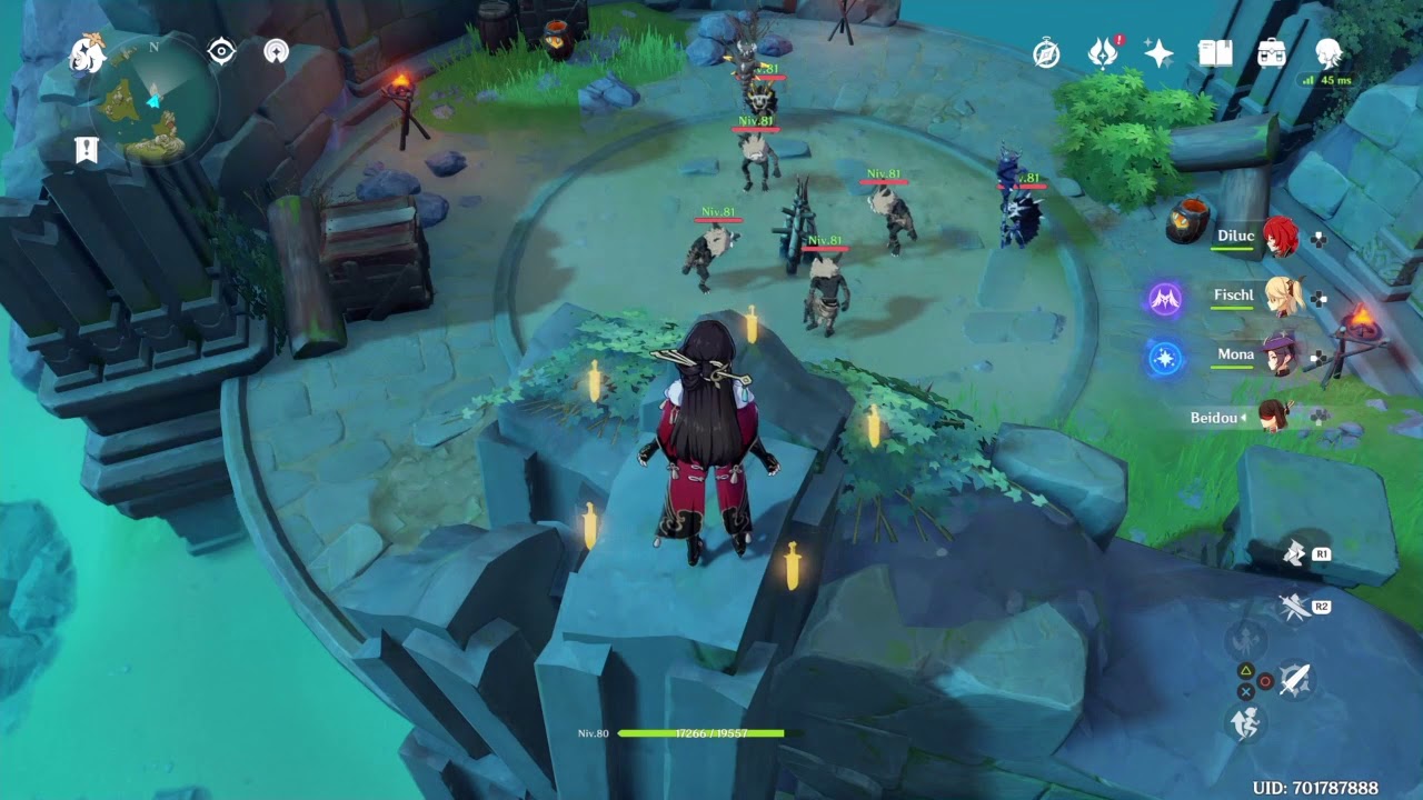 Genshin impact - Brutocollinus dance levan polkka palipapa - YouTube