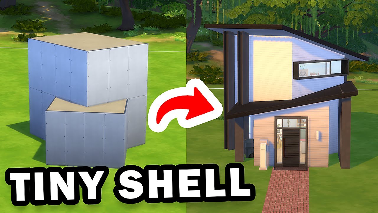 I made a Tiny Home Shell Challenge! *members only* - YouTube