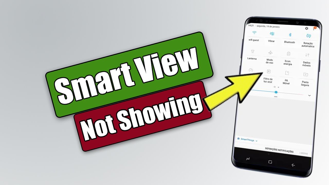 Fix Smart View option not showing problem solved - YouTube