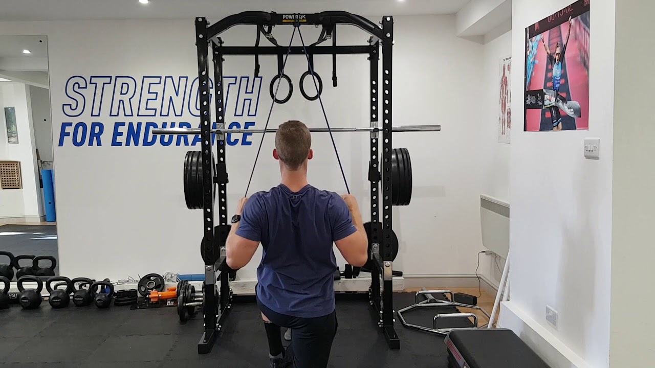 Banded Lat Pull Down - YouTube