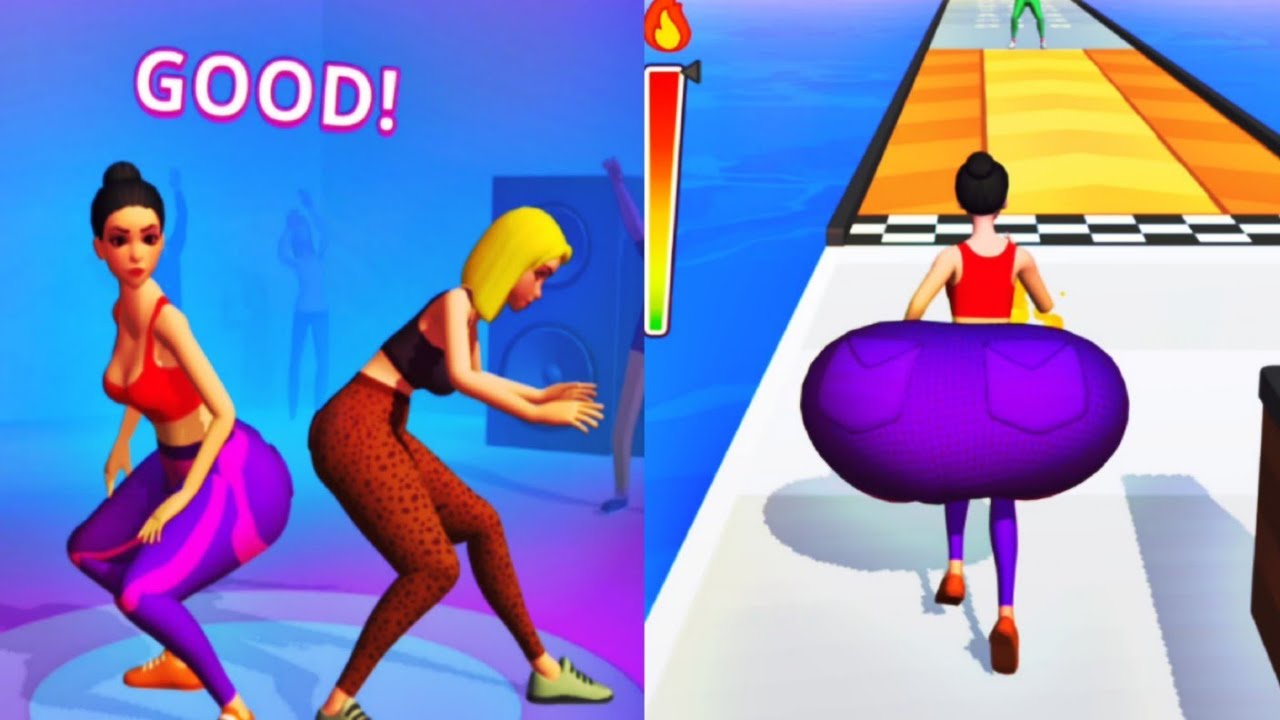 Twerk Racing 3D Fun Run Game - Android Gameplay - YouTube