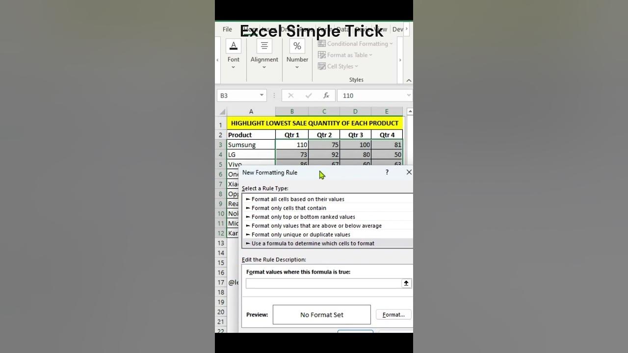 Shorts Excel Tip Excel Youtubeshorts Trending Trendingshorts Viral Viralvideo Reels