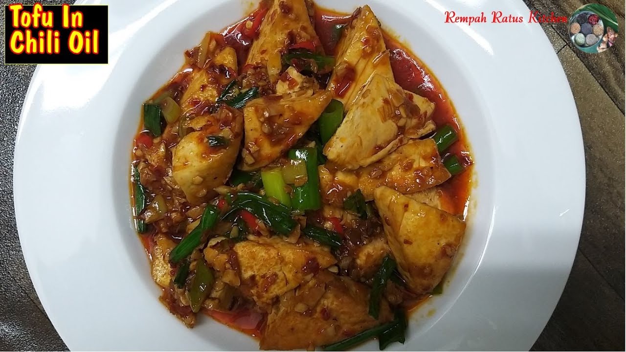 Tofu in Chilli Oil | Chilli Garlic Tofu Recipe | Malaysian Tofu Recipe ...