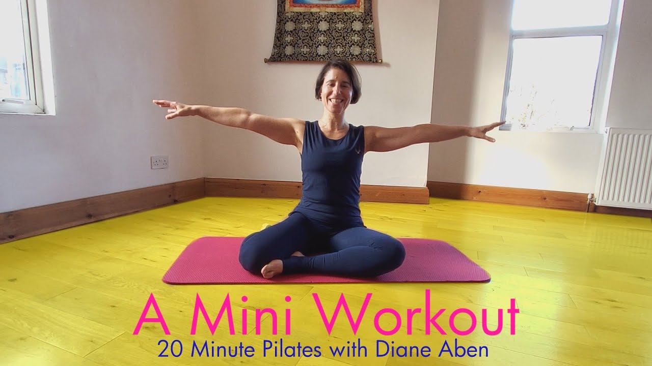 A Mini Workout with Pilates teacher Diane Aben - YouTube