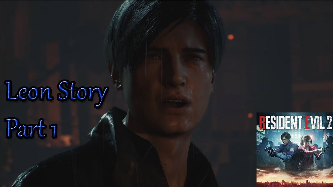 Resident Evil 2 Remake Playthrough Gameplay Part 1 (RE2 Leon) Story ...