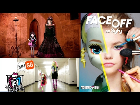 Monster High Syfy Face Off - YouTube