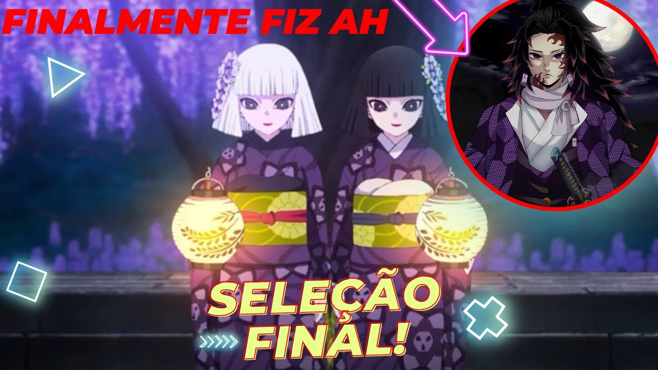 FAZENDO SELEÇÃO FINAL PELA PRIMEIRA VEZ NO PROJECT SLAYER UPDATE🐺🌒 ...