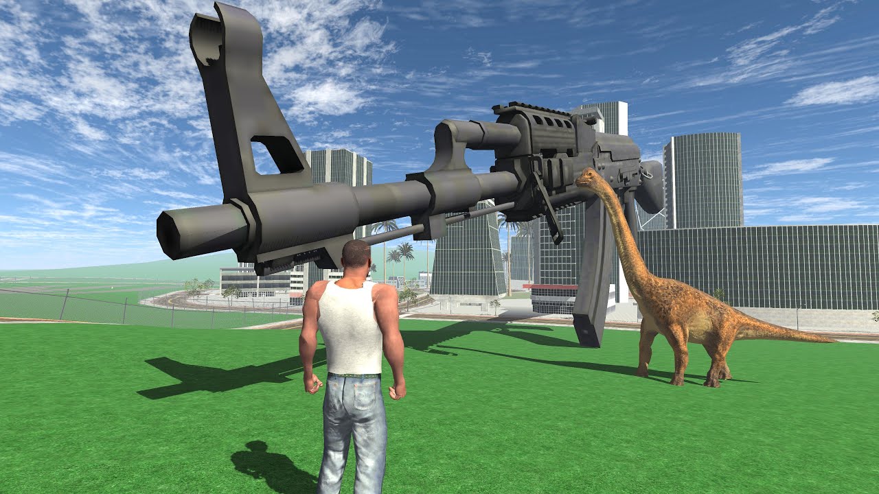 Franklin Found Giant Weapons - Indian bikes driving 3d - YouTube