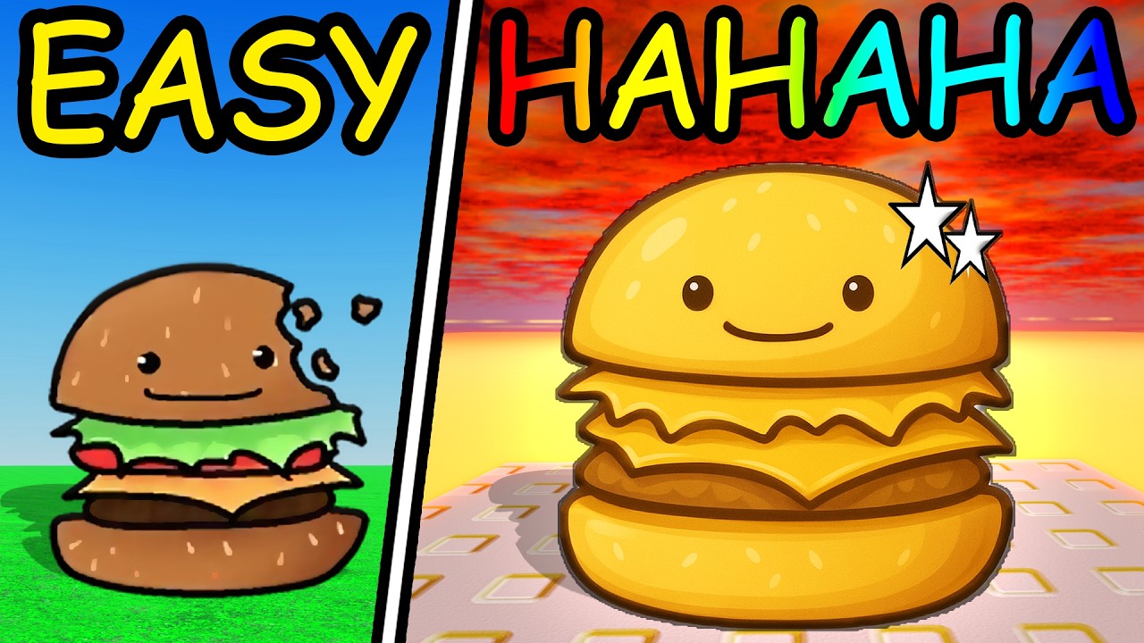 Finding EVERY Burger in Roblox find the burgers... - YouTube