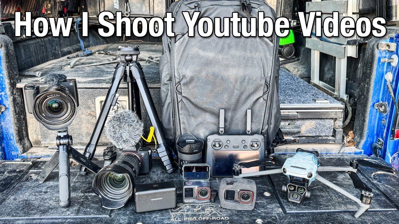How I Shoot YouTube Videos - What's in my Camera Bag 2024 - YouTube