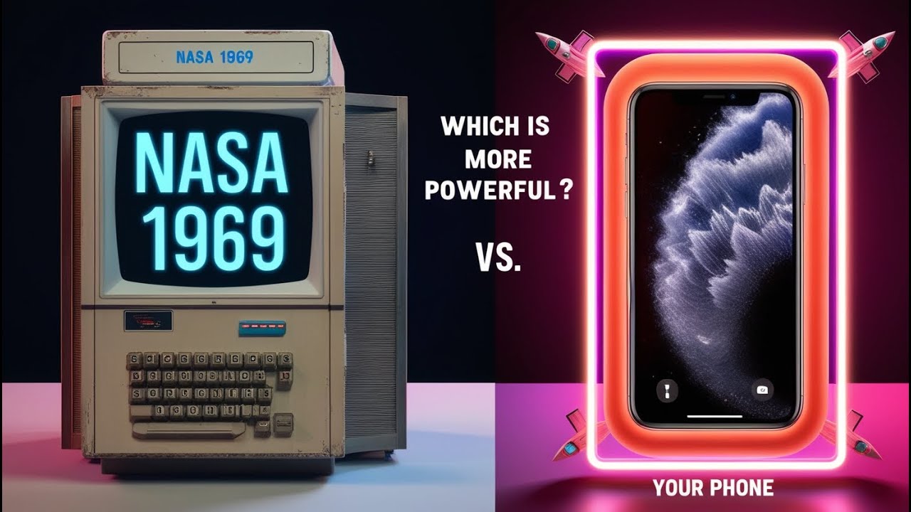 Your Smartphone vs NASA’s 1969 Computer|Nasa|APOLLO| - YouTube