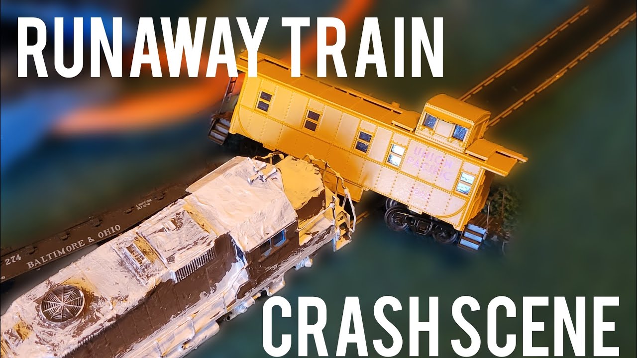 Runaway Train 1985 crash scene remake - YouTube