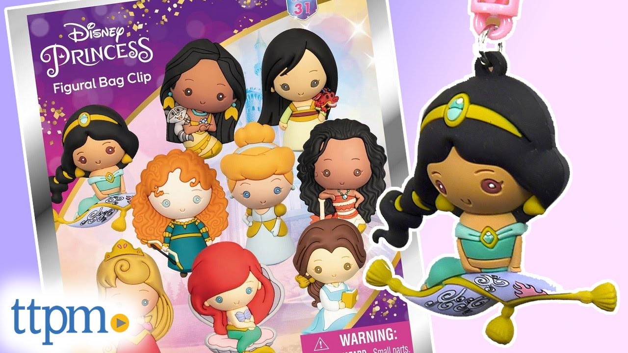 Disney Princess Figural Bag Clip Blind Bags Opening & Review 2021 ...