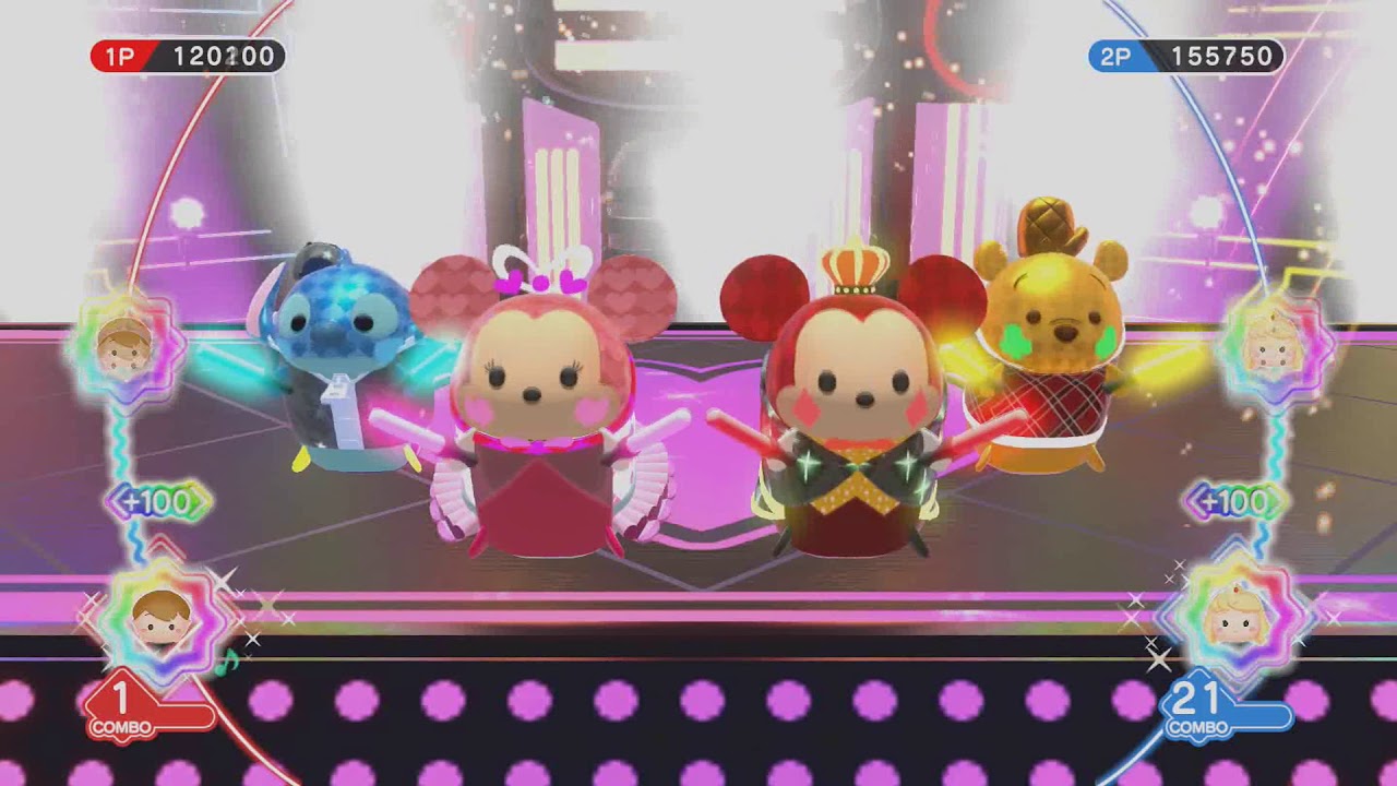 Disney Tsum Tsum Festival - Rhythm Battle - All Songs - YouTube