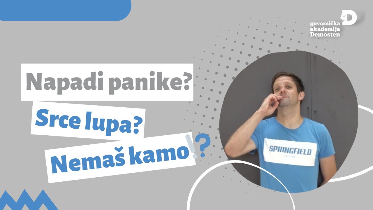Napadi panike? Srce lupa? Nemaš kamo? - YouTube