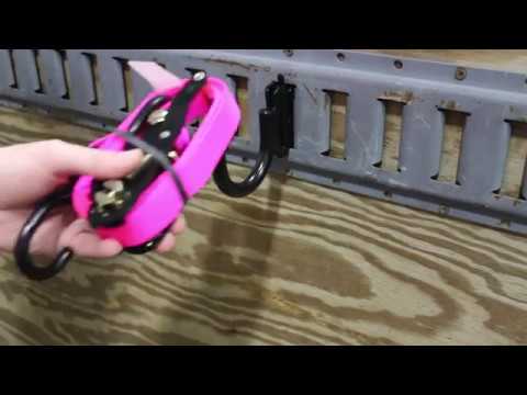 E Track Hooks and Hangers - YouTube