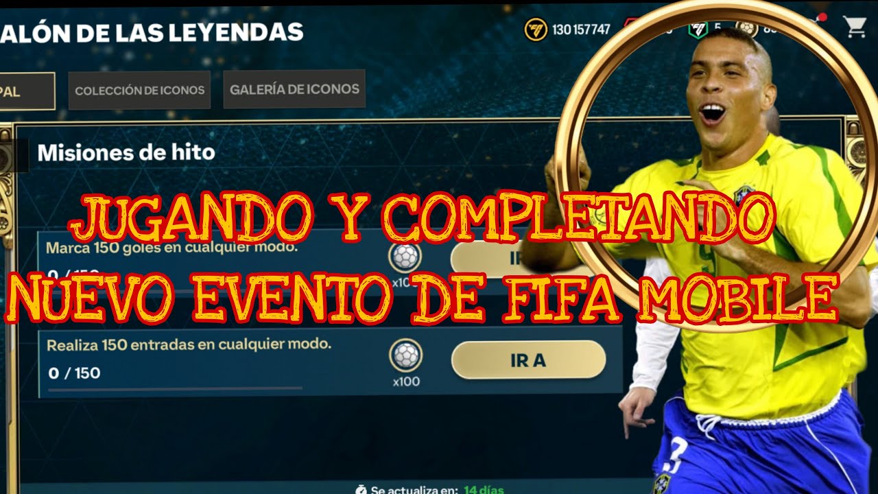COMPLETANDO EL NUEVO EVENTO DEL FIFA MOBILE 🤑🔥 !! - YouTube