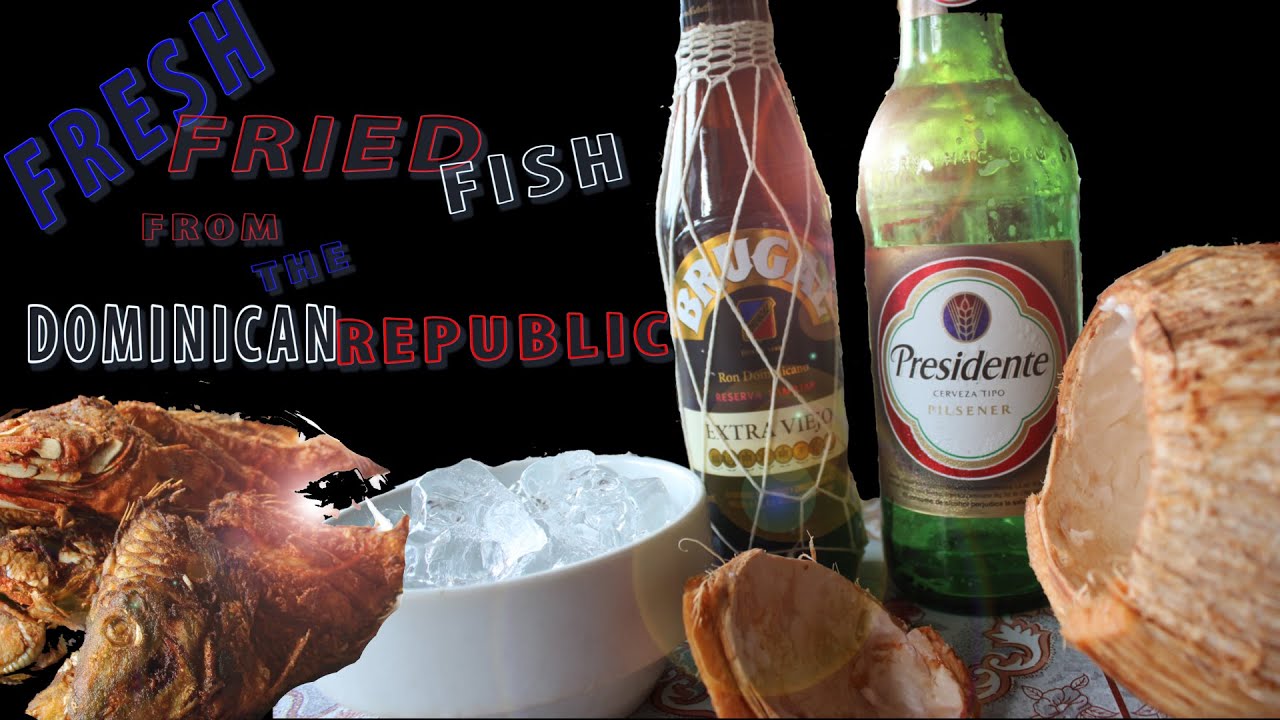 Fresh Fried Fish From The Dominican Republic - YouTube