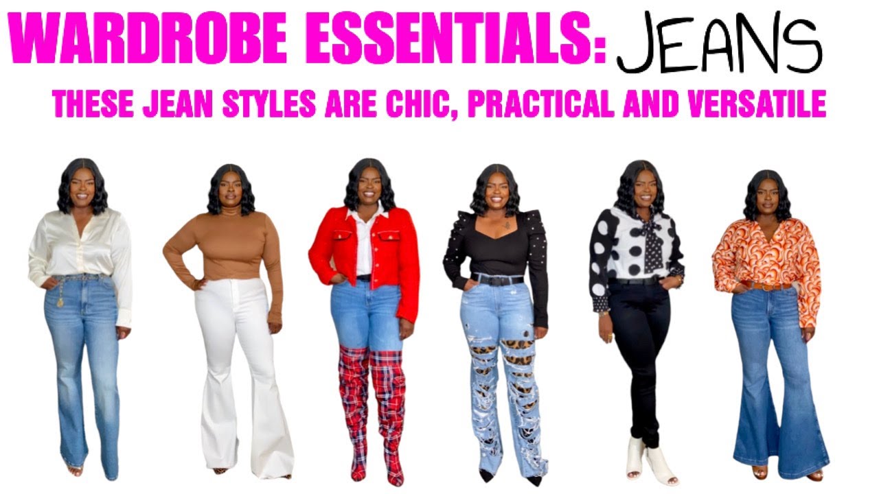 THE SEVEN JEAN STYLES EVERY WOMAN SHOULD OWN - YouTube