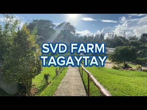 Exploring SVD FARM TAGAYTAY 2024 - YouTube