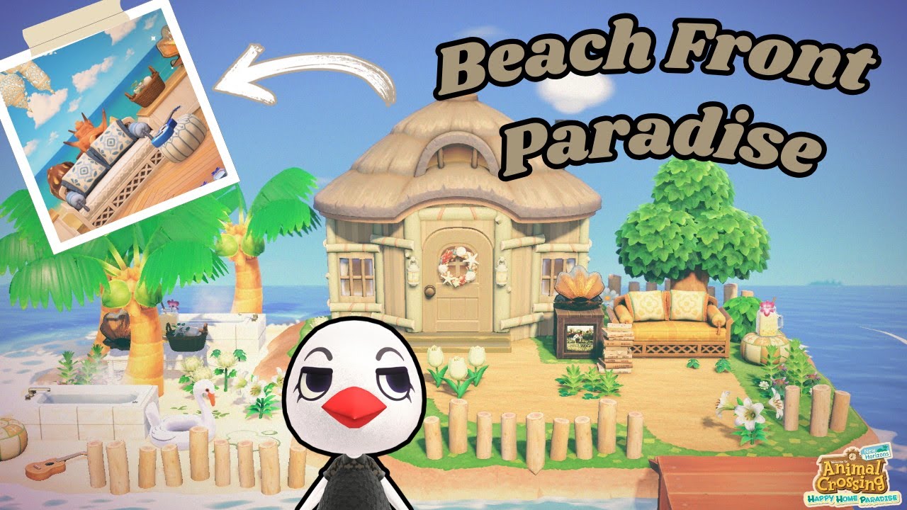 Piper's Summer Spa Shack ⋆ ˚🌺•⋆𖦹🐚⋆ ˖° // happy home paradise // acnh ...