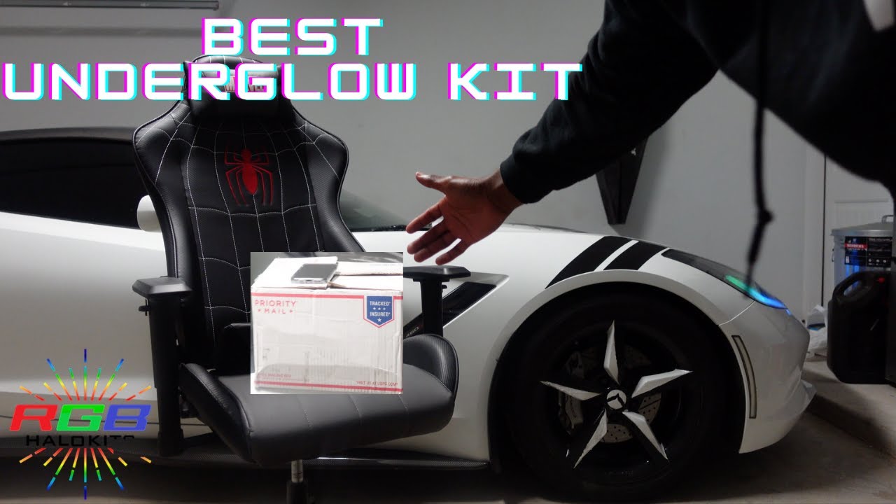 Corvette RGB Halo kits underglow unboxing - YouTube