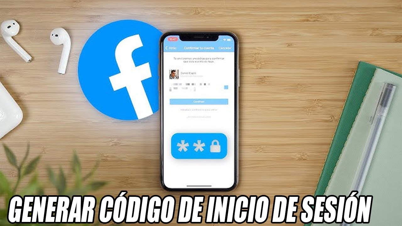 Cómo Generar Código De Inicio De Sesión En Facebook - YouTube