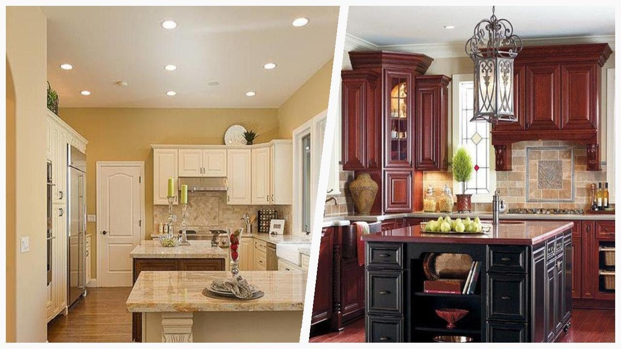 75 Kitchen With Quartz Countertops And Travertine Backsplash Design ...