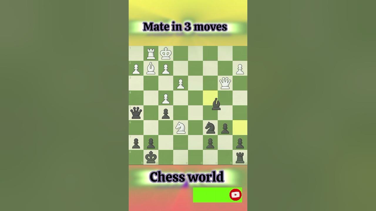 checkmate in 3 moves | chess world - YouTube