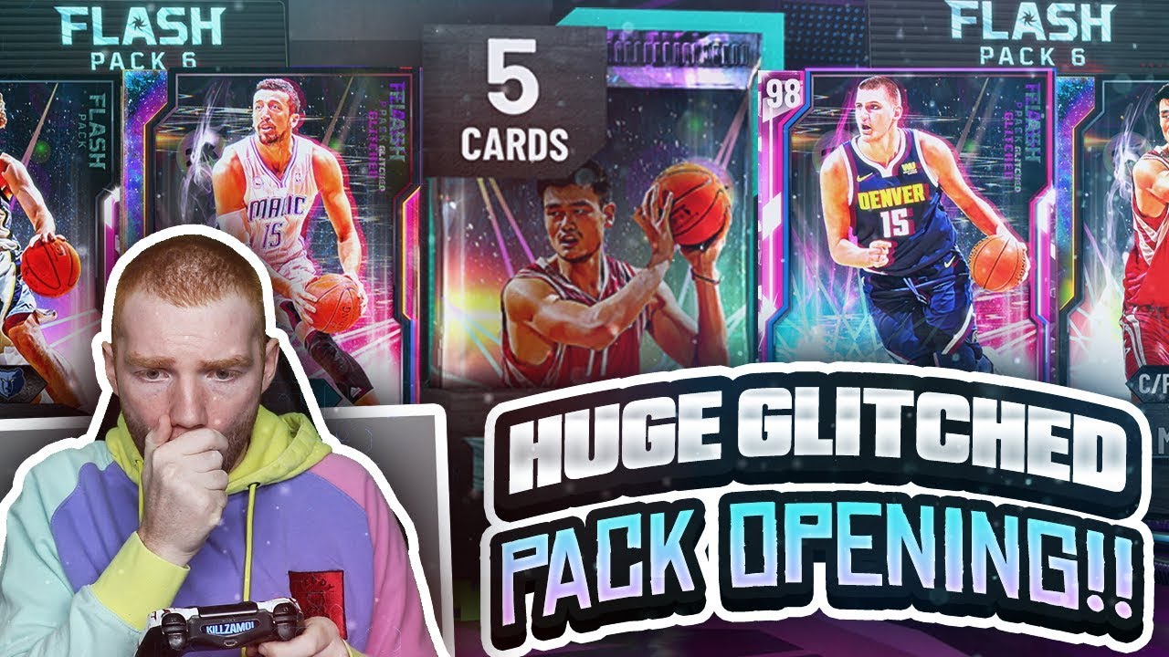 HUGE *NEW* FLASH PACK OPENING!! Crazy *GLITCHED* Players! (NBA 2K20 ...