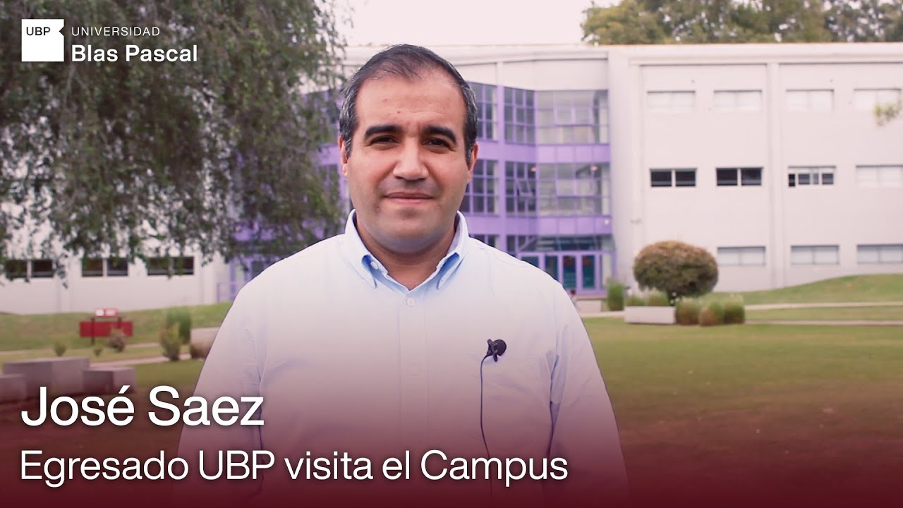 José Saez | Egresado de visita en Campus - YouTube