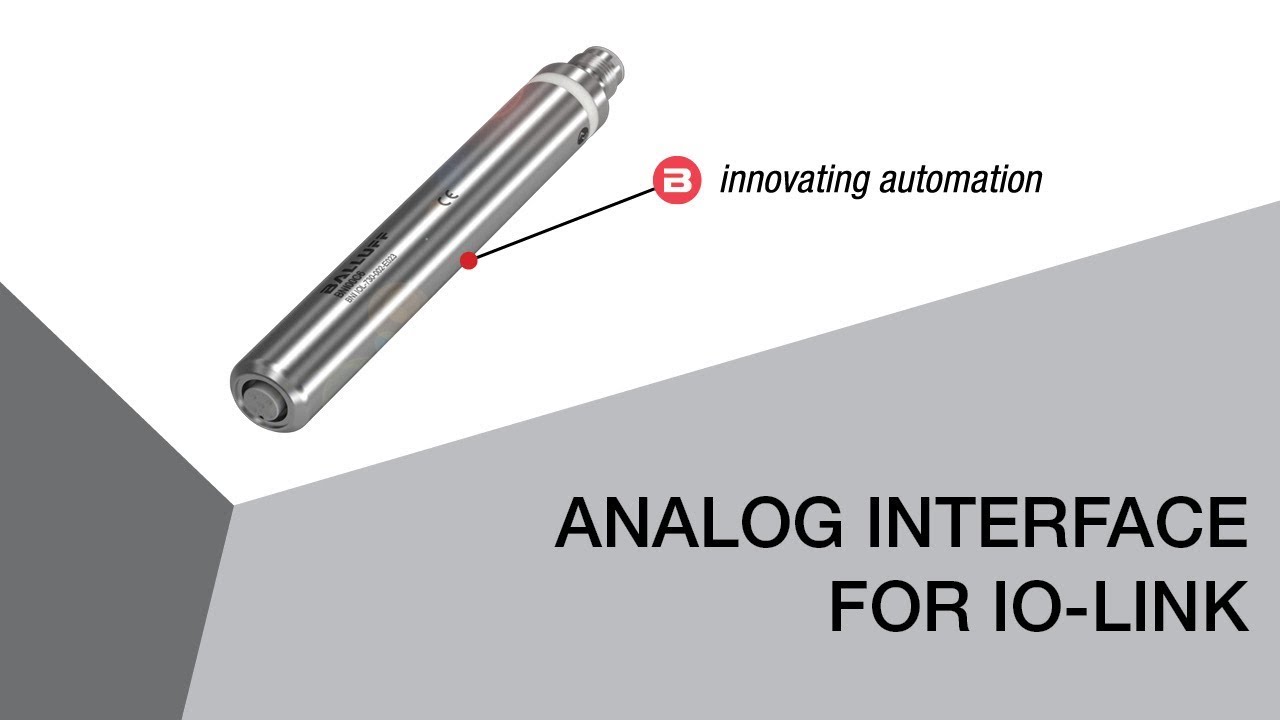 Analog Interface for IO-Link - YouTube