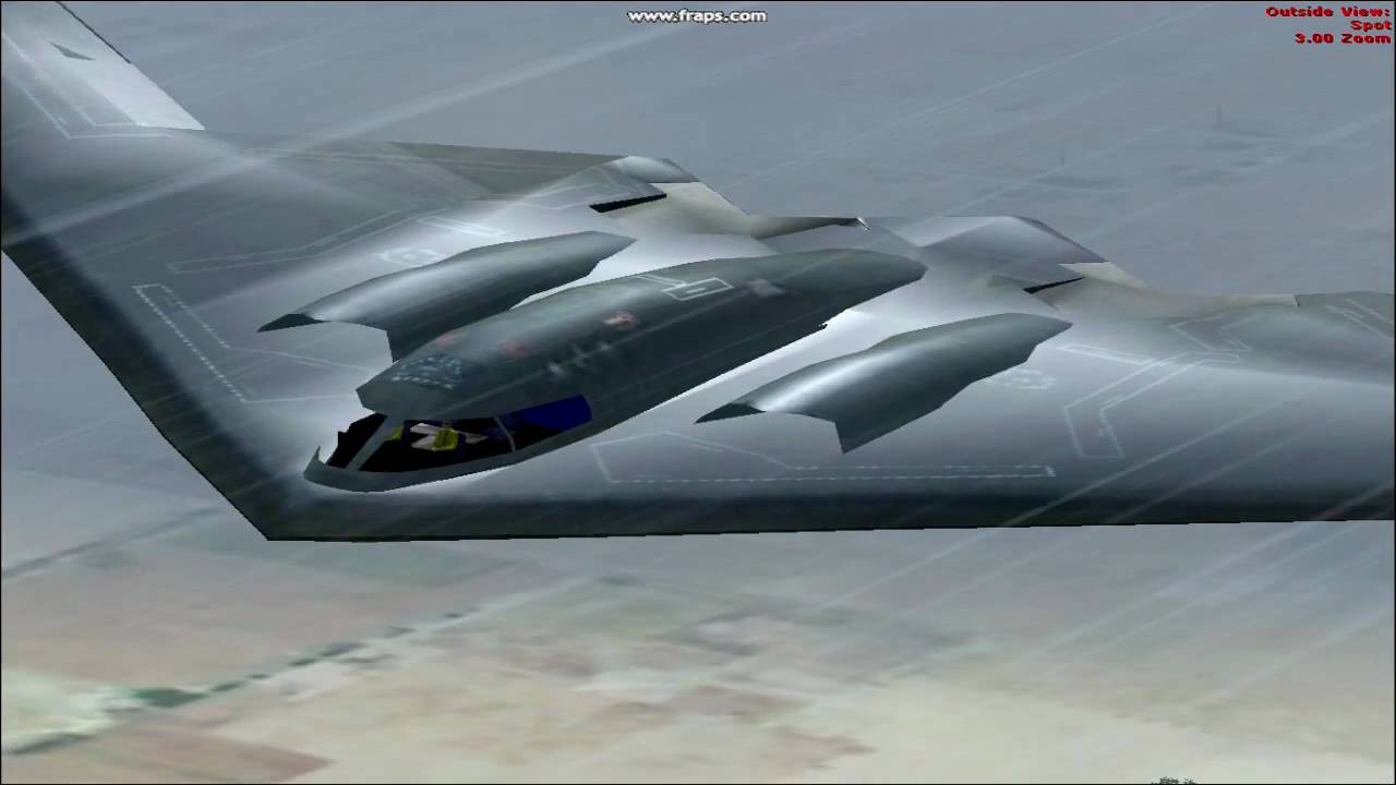 Fsx-Northrop Grumman Stealth-(HD) - YouTube