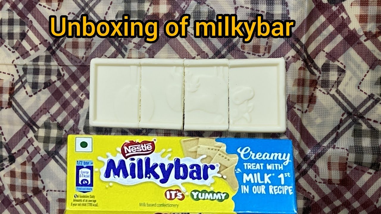unboxing of milky bar. #milkybar #nestle #milk #yummy - YouTube