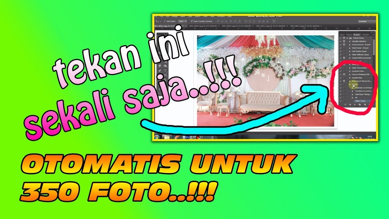 Cara Bikin List Putih pada CETAKAN 4R - YouTube