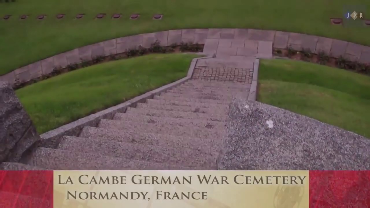 La Cambe German War Cemetery (Normandy, France) - Part 1 - YouTube