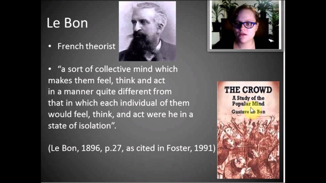 Crowd Behaviour Clip 1: Le Bon (Higher Quality) - YouTube