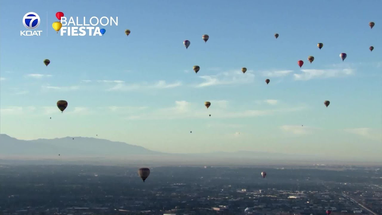 Balloons fill the sky in unofficial kickoff to Balloon Fiesta known as ...