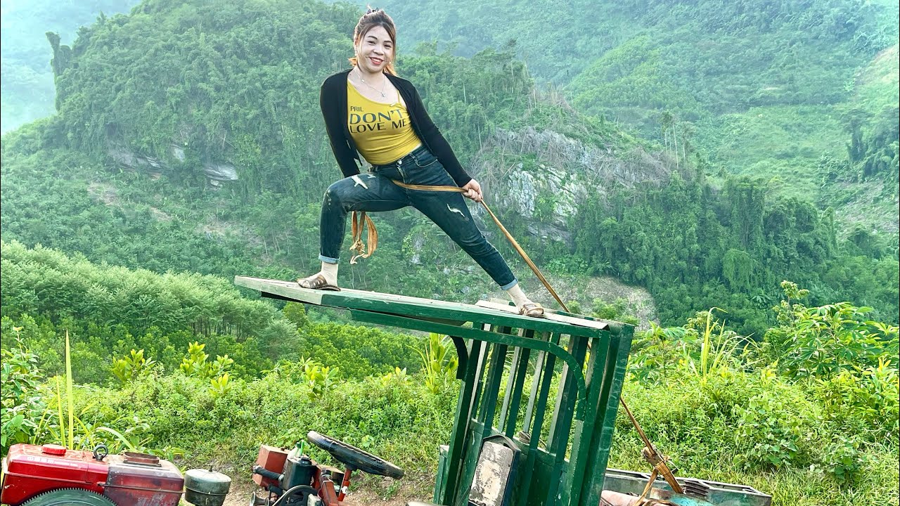 The female mechanic Huong overcame a difficult pass to buy an abandoned ...