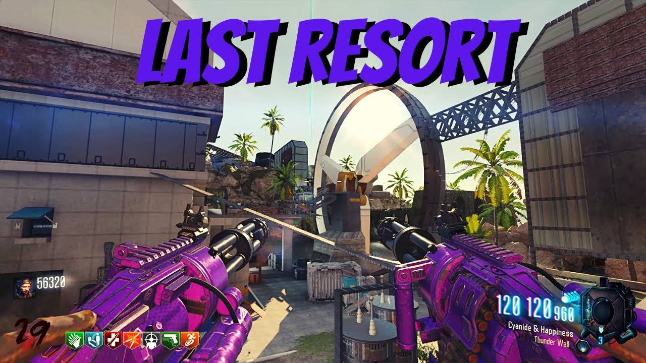 Last Resort | CUSTOM MAP Zombies | Call Of Duty Black Ops 3 2021 | No ...
