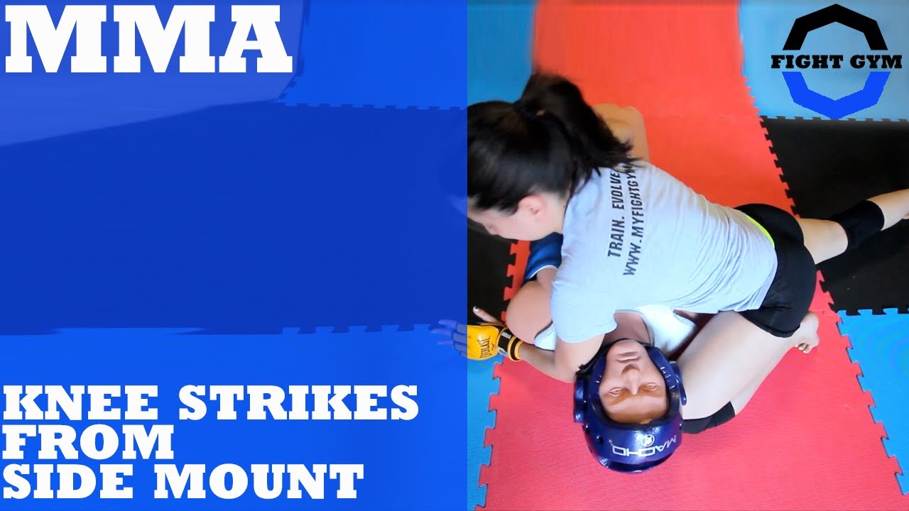 MMA: Knee Strikes from Side Mount - YouTube